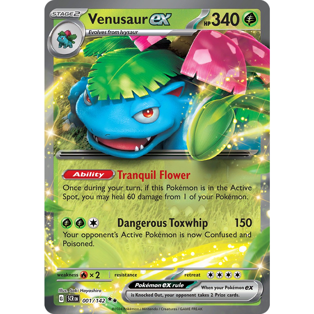 Venusaur ex – 001/142 – Ultra Rare – IRGamers Club